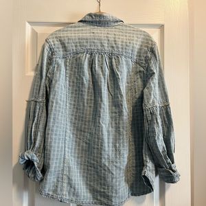 We The Free | Tops | Free People Glacier Bay Button Down Shirt | Poshmark